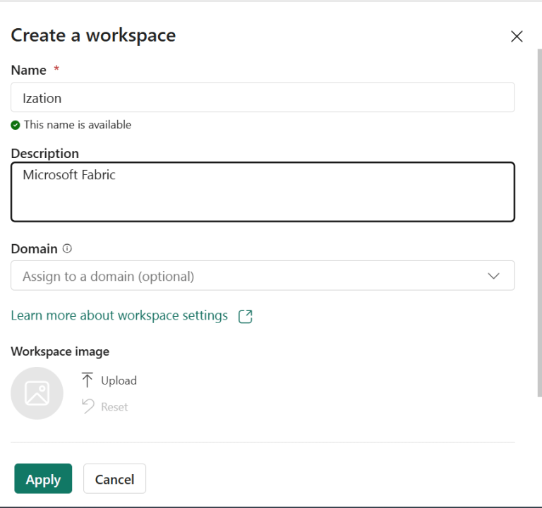 Setting Up Your First Microsoft Fabric Workspace – Ization